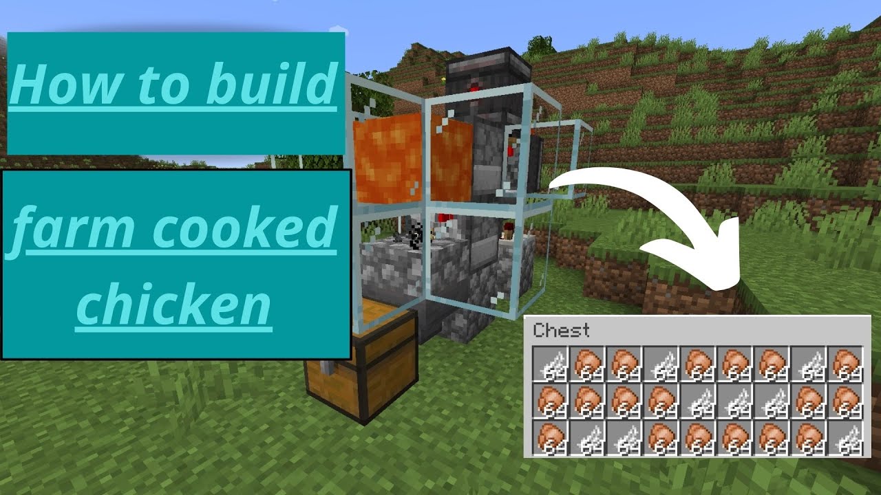 how to build farm chicken in minecraft java 1.19 - YouTube