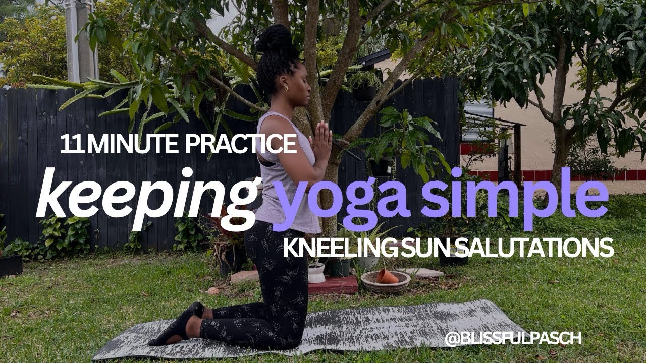 Sun Salutations Yoga Practice to calm your mind and relieve stress | Beginner Yoga - YouTube