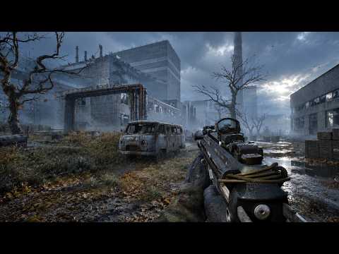 Exploring the Chornobyl Nuclear Power Plant Zone | STALKER 2 Immersive Gameplay