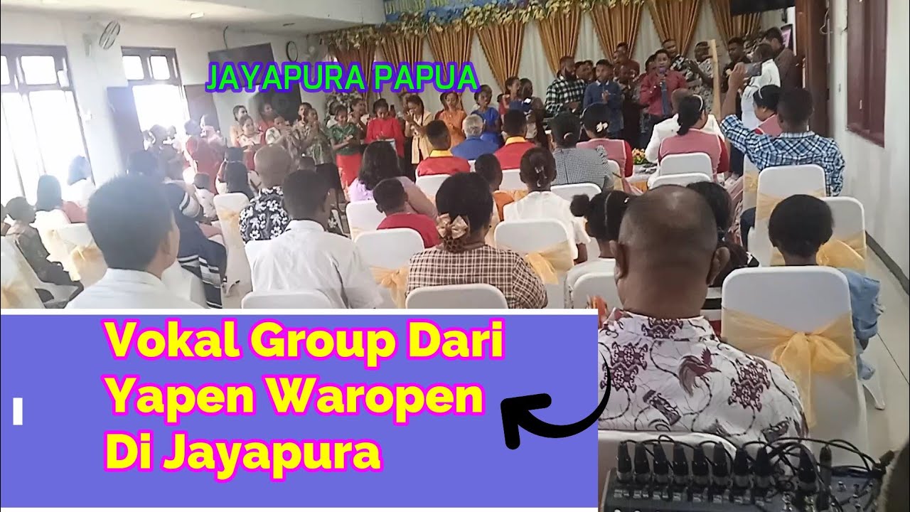 VOKAL Group Dari YAPEN WAROPEN Di Jayapura Papua - YouTube