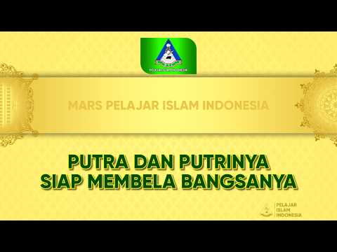 Mars Pelajar Islam Indonesia (PII) Vokal & Text