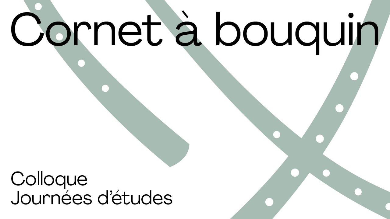 Cornet à bouquin - Colloque Journées d'études | Zinknet - 06.09.24 - YouTube