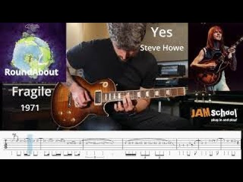 Yes Roundabout Steve Howe Guitar Solo (With TAB) - YouTube