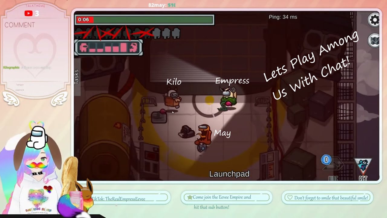 Lets Play Among Us With Chat Part 10! - YouTube