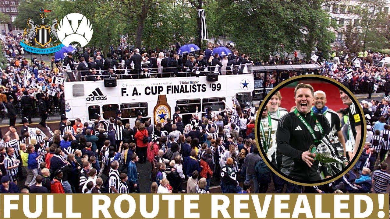 OFFICIAL: Newcastle United Reveal Open Top Bus Parade For Carabao Cup ...