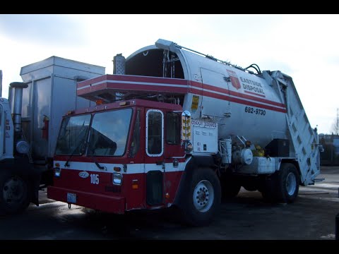 Rabanco Garbage Trucks - Part 2 - Rear Loaders - CCC Integrated Rear ...