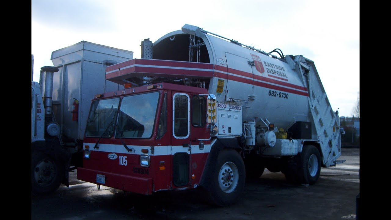 Rabanco Garbage Trucks - Part 2 - Rear Loaders - CCC Integrated Rear ...