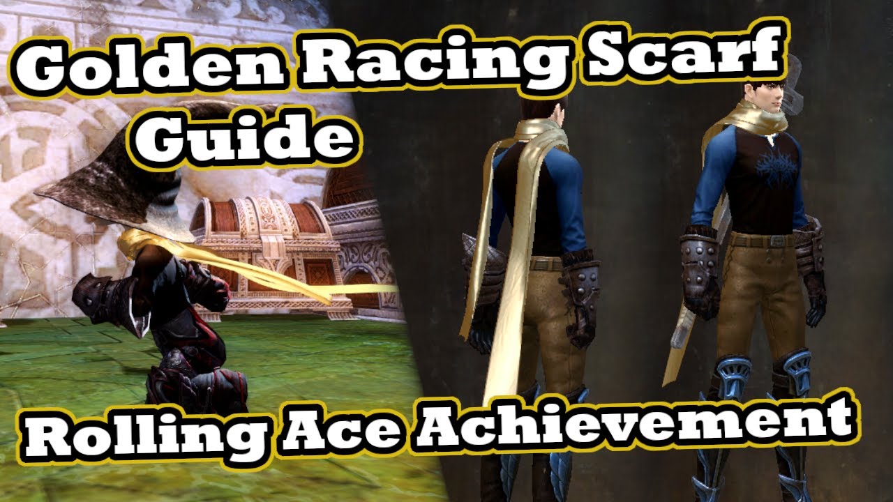 Golden Racing Scarf Guide - Rolling Ace Achievement in Guild Wars 2 ...
