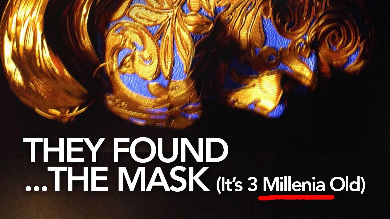Historians APPALLED.... 3 Millenia Old PURE GOLD Mask Found in Ancient ...