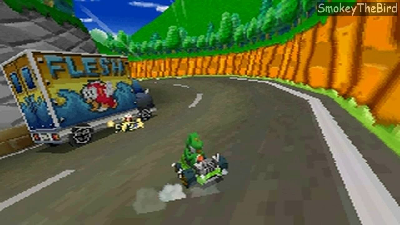 Mario Kart DS Beta (Kiosk Demo): Shroom Ridge - YouTube
