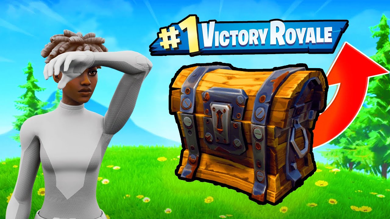 The ONE CHEST Challenge In FORTNITE... - YouTube