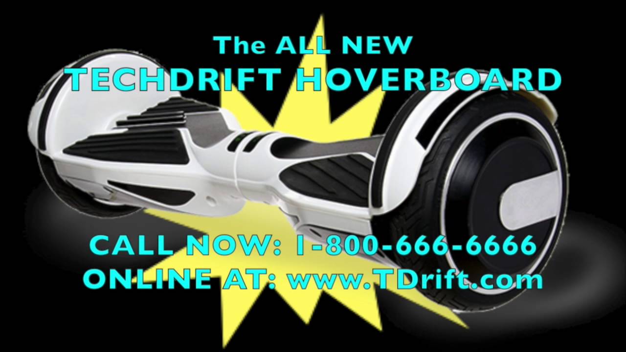 TechDrift Hoverboard Commercial - YouTube