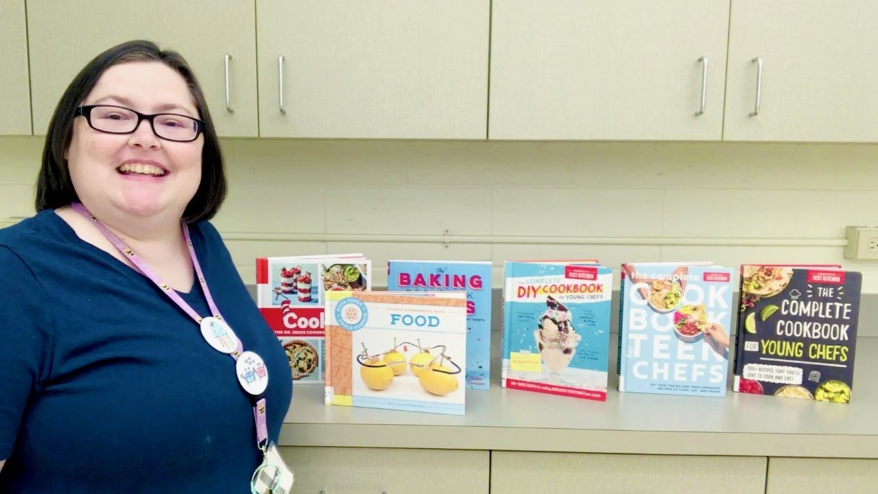 Talk Books Tuesday: Cookbooks for Tweens with Heather - YouTube