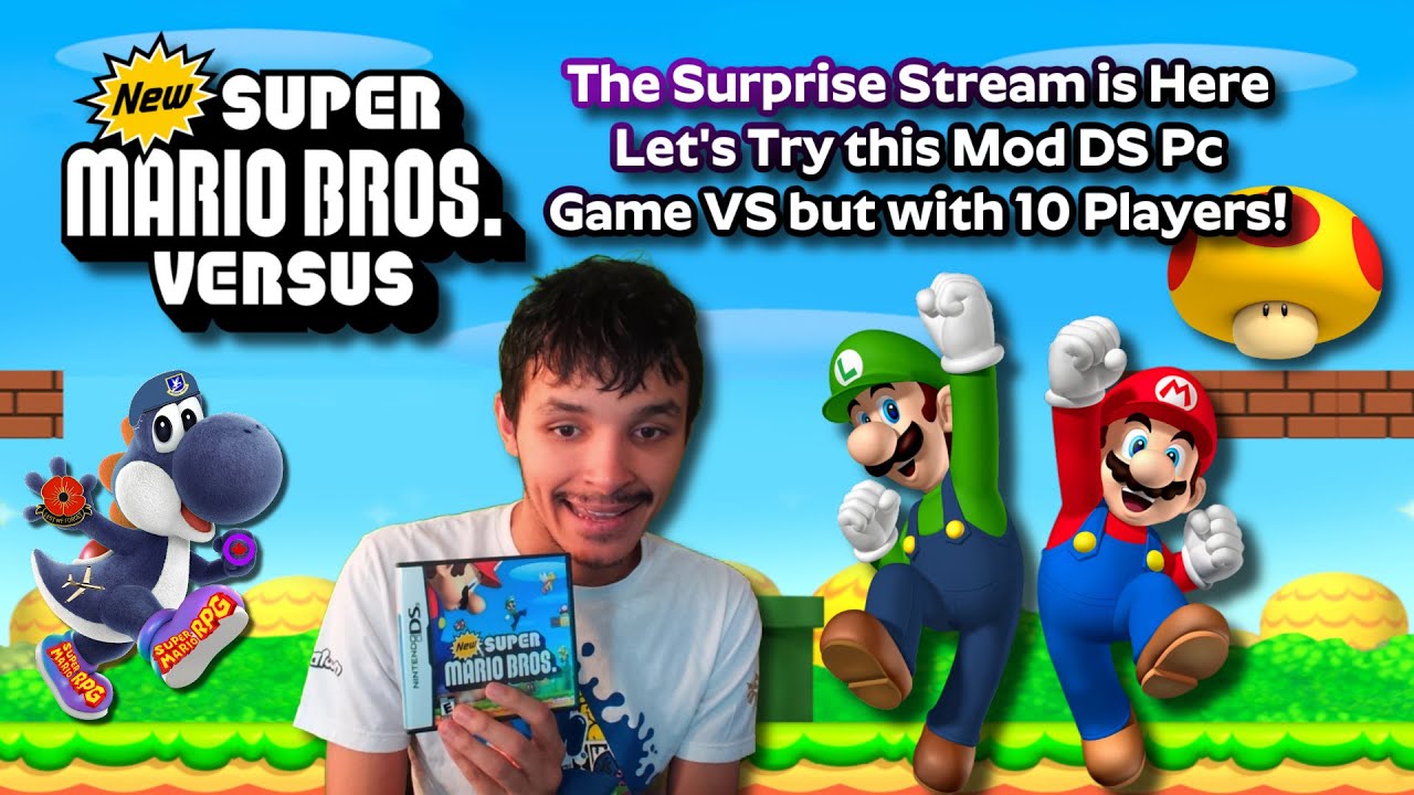New Super Mario Bros Versus Live Stream Online Matches Part 1 Finally ...