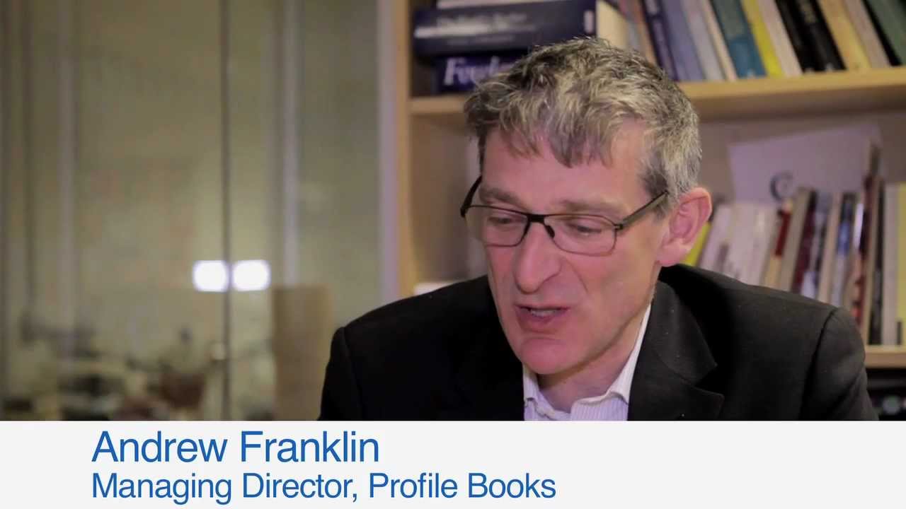 Andrew Franklin from Profile speaks to The London Book Fair - YouTube