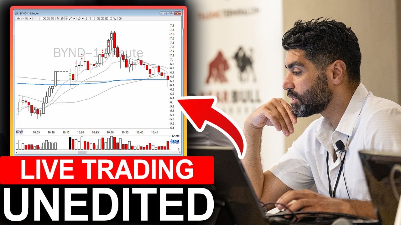 *UNEDITED* LIVE TRADING MAKING $10K IN ONE TRADE | ANDREW AZIZ - YouTube