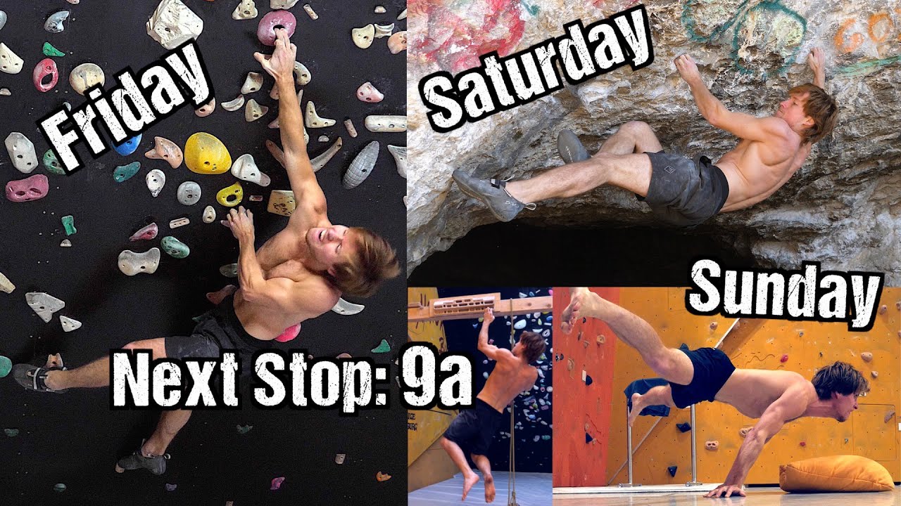 Perfect Climbing Training Weekend (Next Stop: 9a) - YouTube