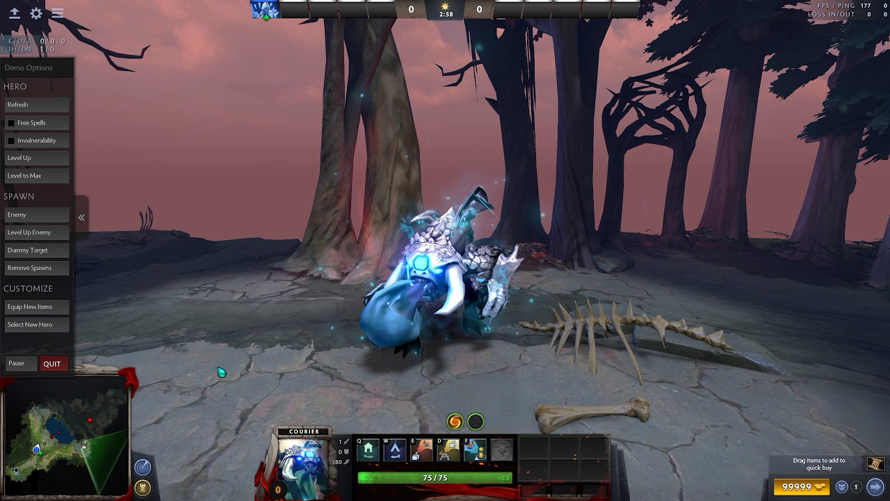 Ionic Vapor Platinum Baby Roshan [Glacial Flow, In-Game] - YouTube
