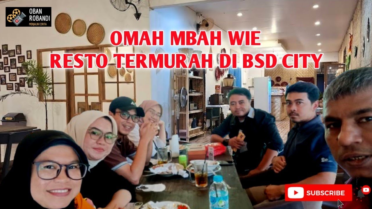 RESTO OMAH MBAH WIE JL. LENGKONG KARYA - BSD CITY #bsdcity # ...