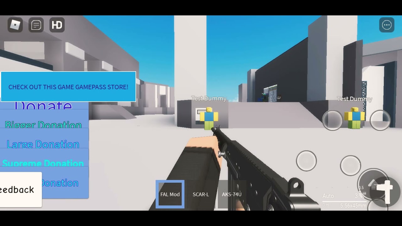 testando armas realistas do roblox-realistc guns - YouTube