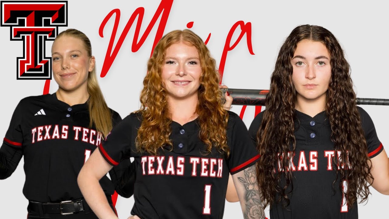 Texas Tech Softball Loads Up In Portal With Three Stars - YouTube