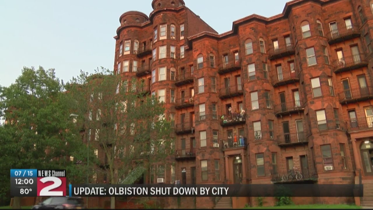 City of Utica shuts down Olbiston Apartment - YouTube