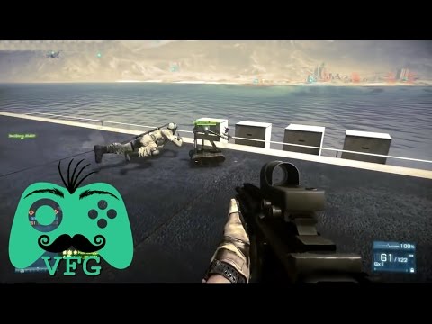 Battlefield Oyun Hatası Uçan Asker - Kısa Oyun Videoları #30