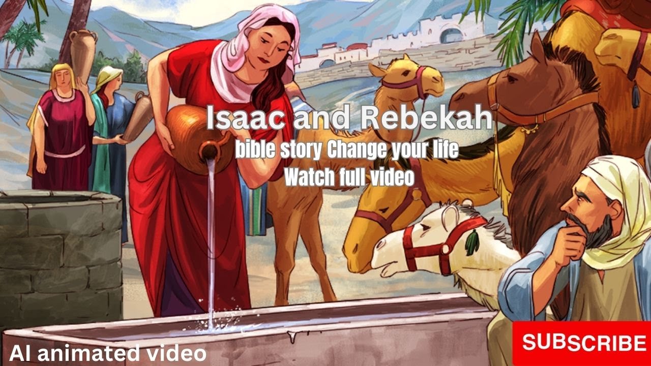 AI animated bible story Isaac and Rebekah, - YouTube