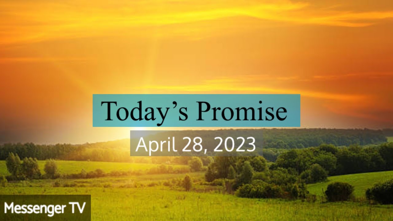 Today’s Bible Verse | April 28, 2023 | Bible Reading Today | Messenger ...