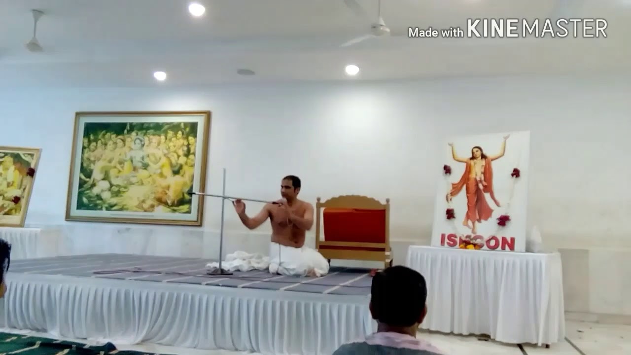 ISKCON YOGA CAMP , Juhu Mumbai (GAUTAM YOGA GURU) - YouTube