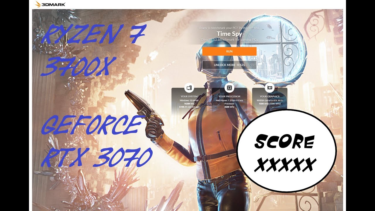 3Dmark DirectX12 benchmark, Time spy - YouTube
