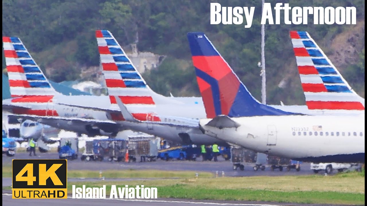 48 Minutes / Busy Afternoon / E-145, 777-200, 737-800, 737-900, A319 ...