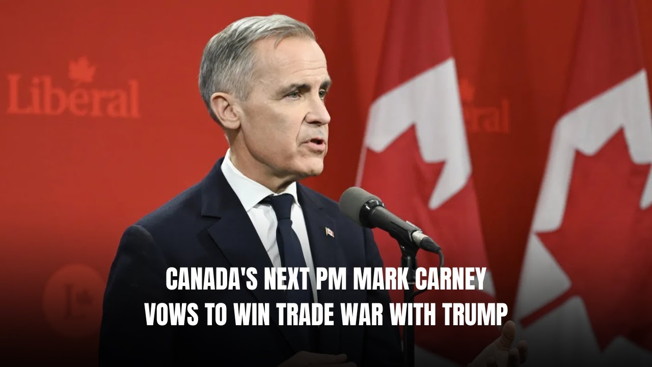 Mark carney speech - Canada's next PM Mark Carney vows to win trade war ...
