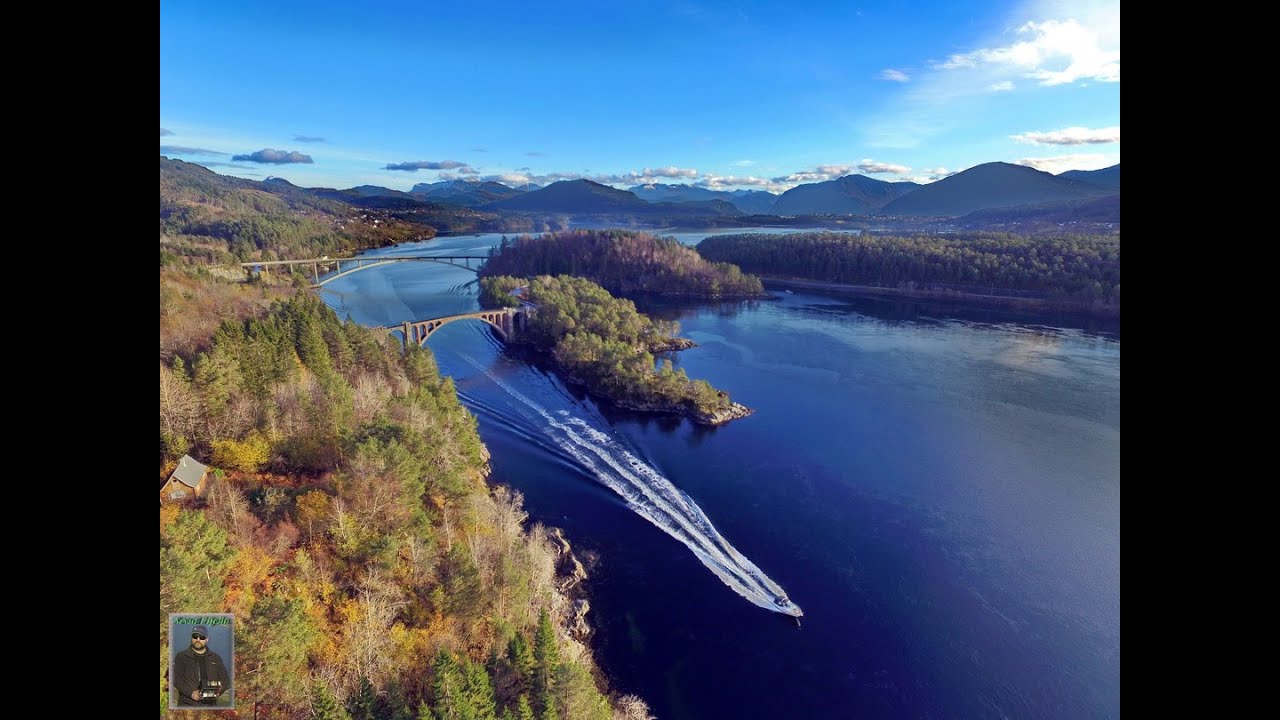 The bridges at Skodje, Norway - 8th November 2015 - YouTube