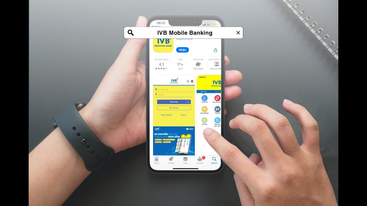 Giới Thiệu App IVB Mobile Banking - Địa Điểm Bank - YouTube