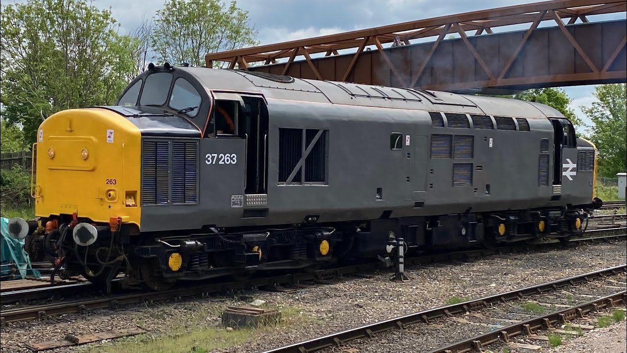 Class 37 | 37263 | Severn Valley Railway | Thrash & Light Loco ...