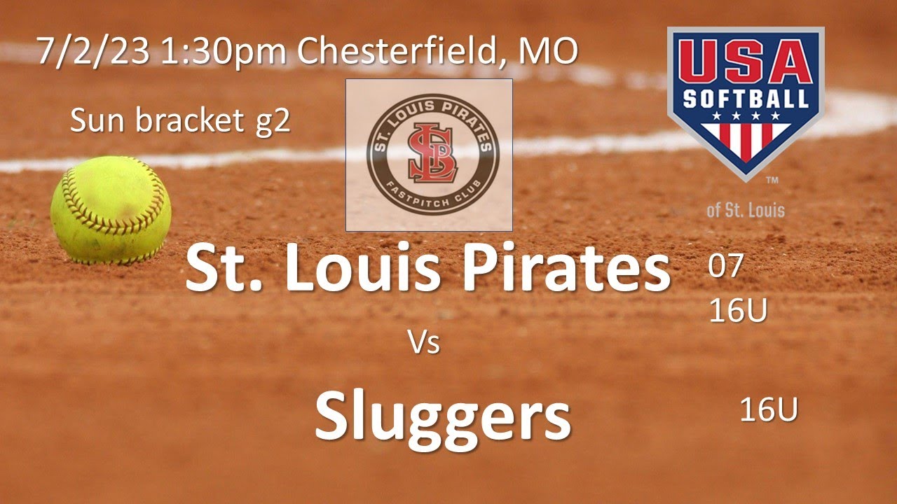 St. Louis Pirates vs. Sluggers 7/2/23 - YouTube