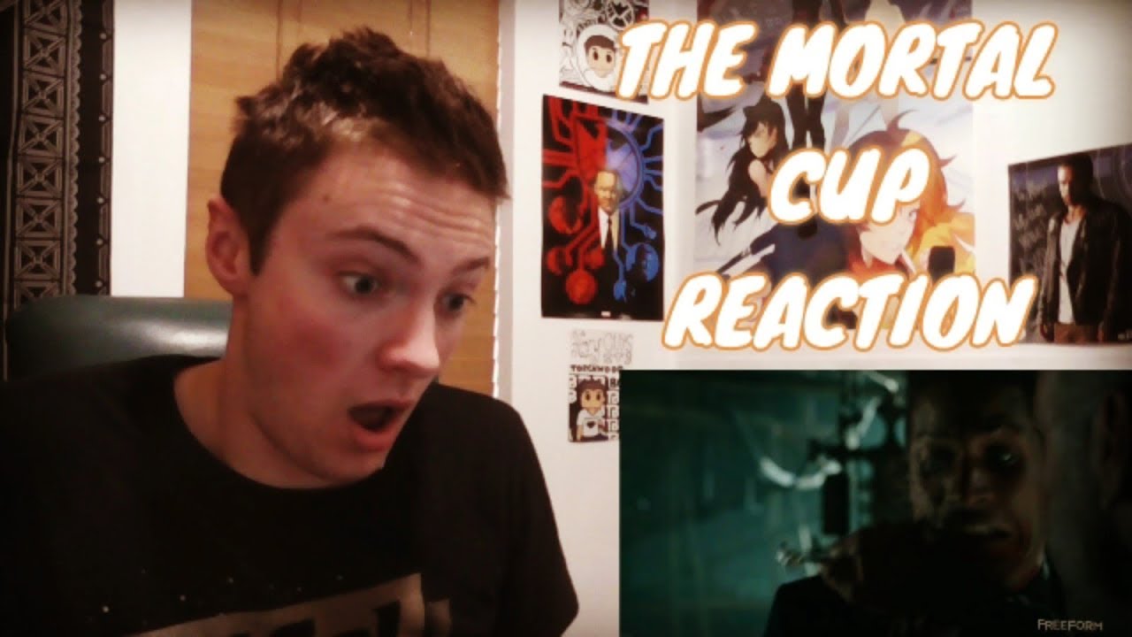 SHADOWHUNTERS - 1X01 THE MORTAL CUP REACTION - YouTube