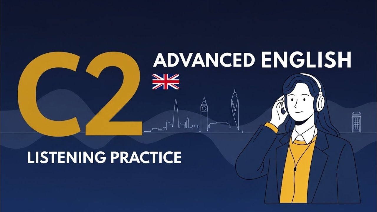 🎧 C2 Advanced English Listening Practice | Native-Level Conversations ...