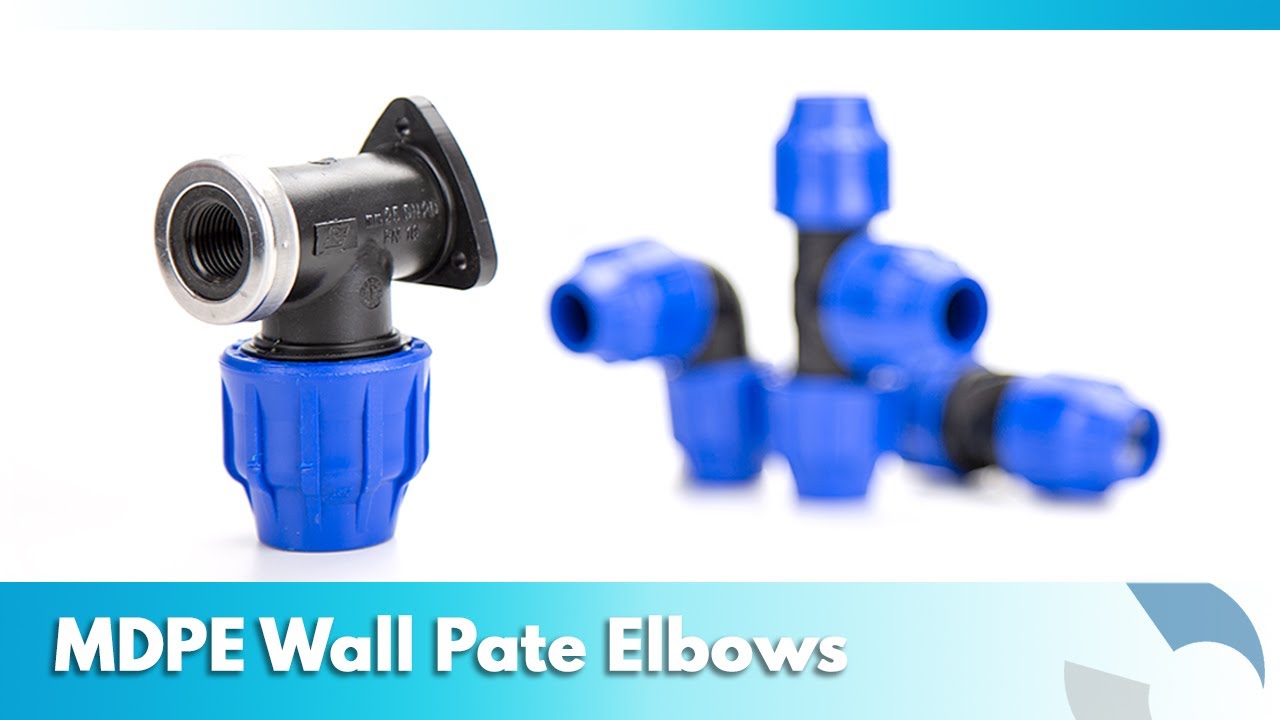 MDPE Wall Plate Elbow Pipe Fittings - Product Overview | Pipestock ...