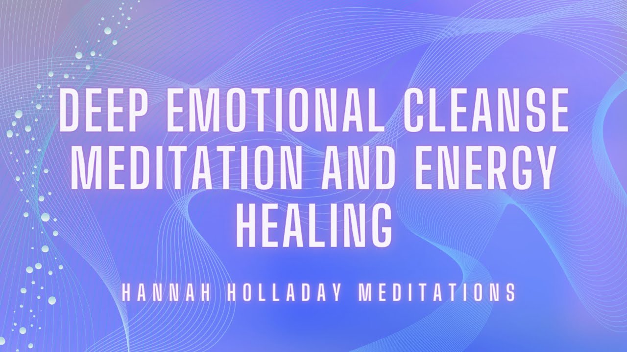 Emotional Cleanse With Water Element Meditation and Energy Healing ...
