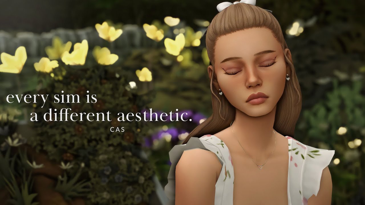 cada sim es un aesthetic diferente┊los sims 4 crear un sim challenge ...