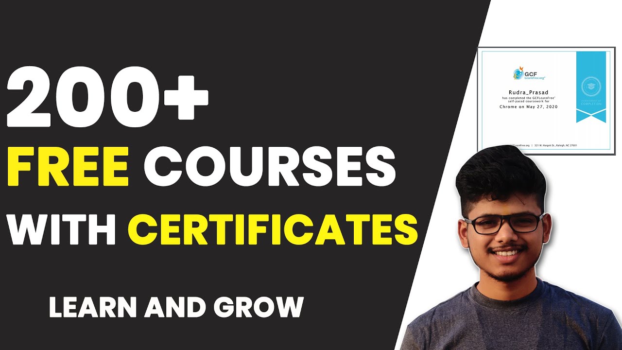 200+ FREE Courses online with Certificates [2020] - YouTube