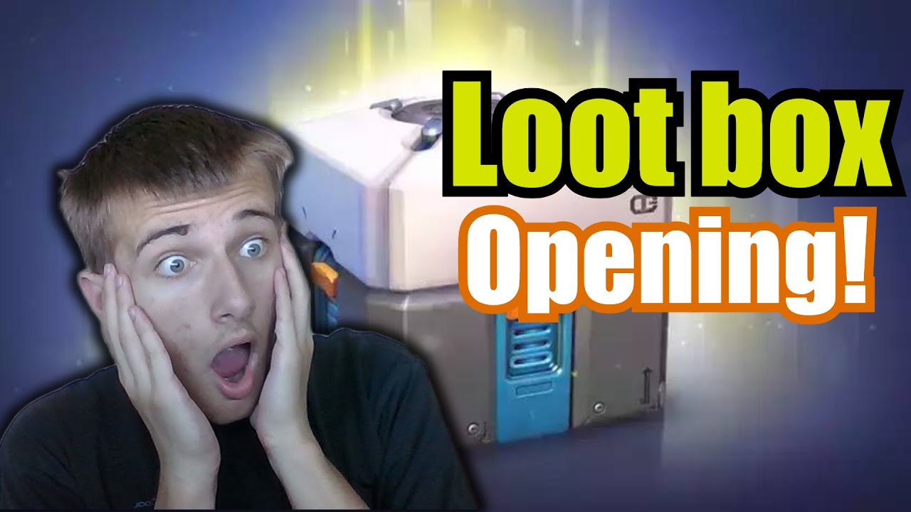 Doing a loot box opening in overwatch! - YouTube