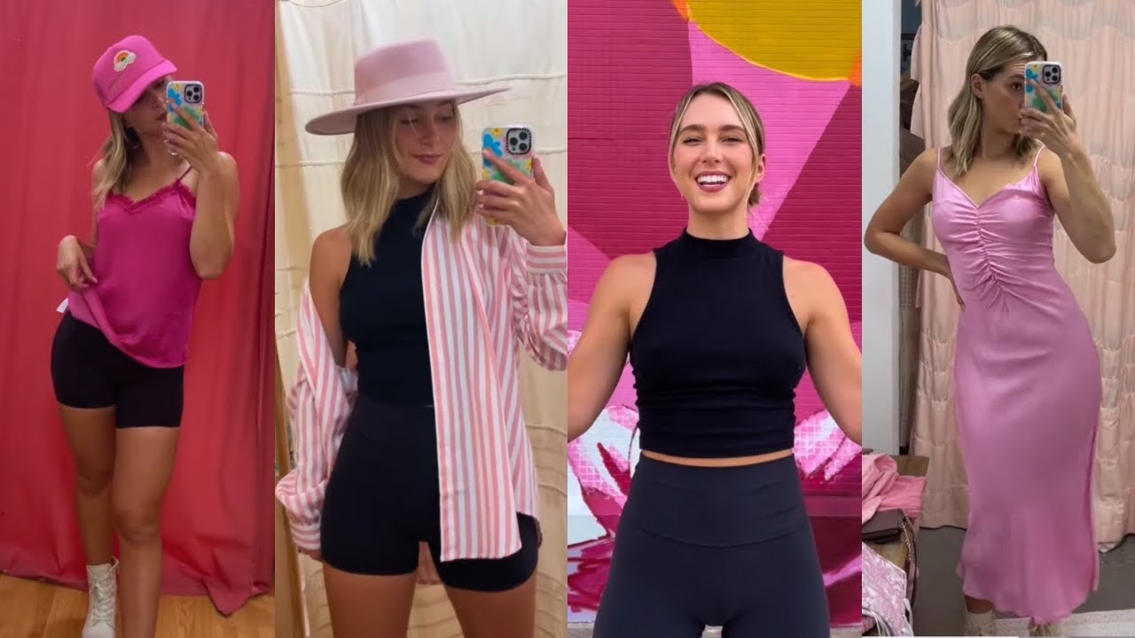 PINK-ONLY Shopping Challenge 🌸💖 *St. Pete, Florida Boutiques* - YouTube