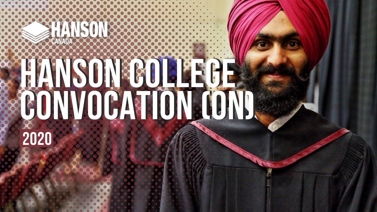Hanson College Ontario - 2020 Convocation - YouTube