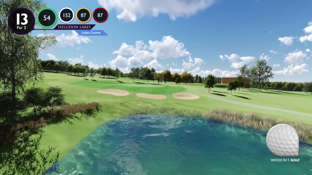 Hellidon Lakes Hole 13 - YouTube