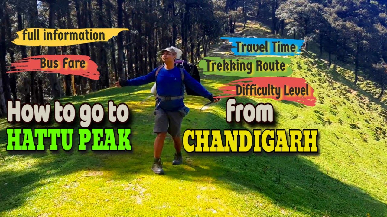 🆕Hatu Peak Narkanda | Narkanda Trek | Chandigarh to Hattu Peak Full ...