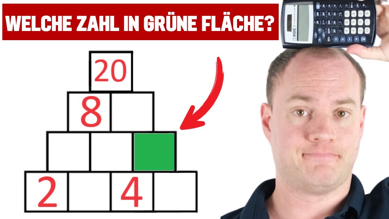 Kannst DU diese Rechenmauer selbst lösen? - YouTube
