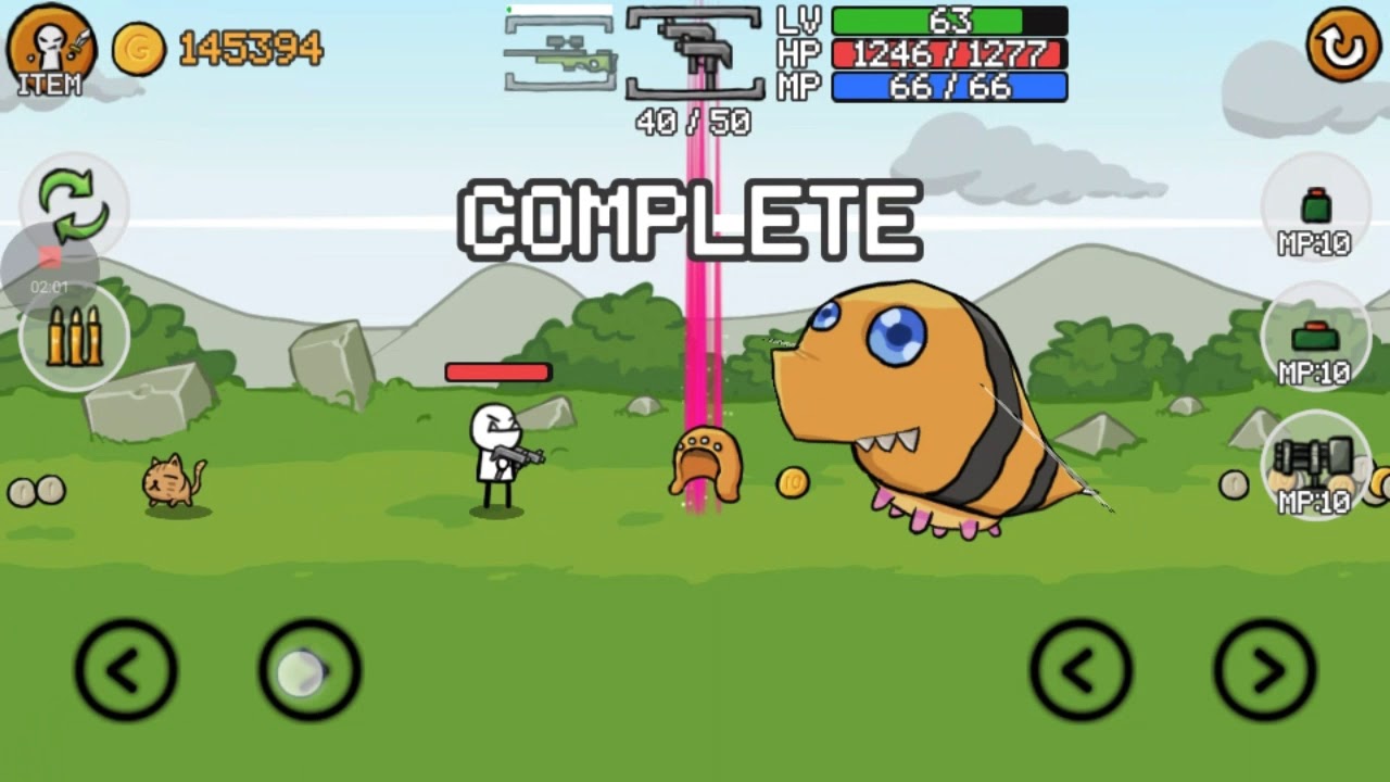 Stickman and Gun 2 - Gunner vs All Boss+ Set equip. - YouTube